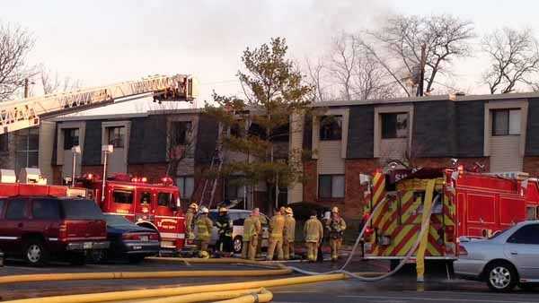 Photos: Fire damages Springdale apartments