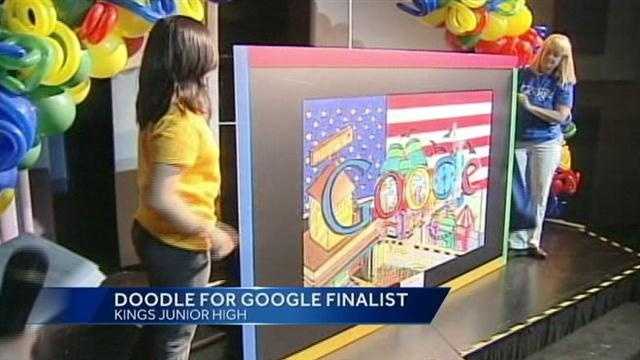 7th grader designs Google doodle, needs votes to win