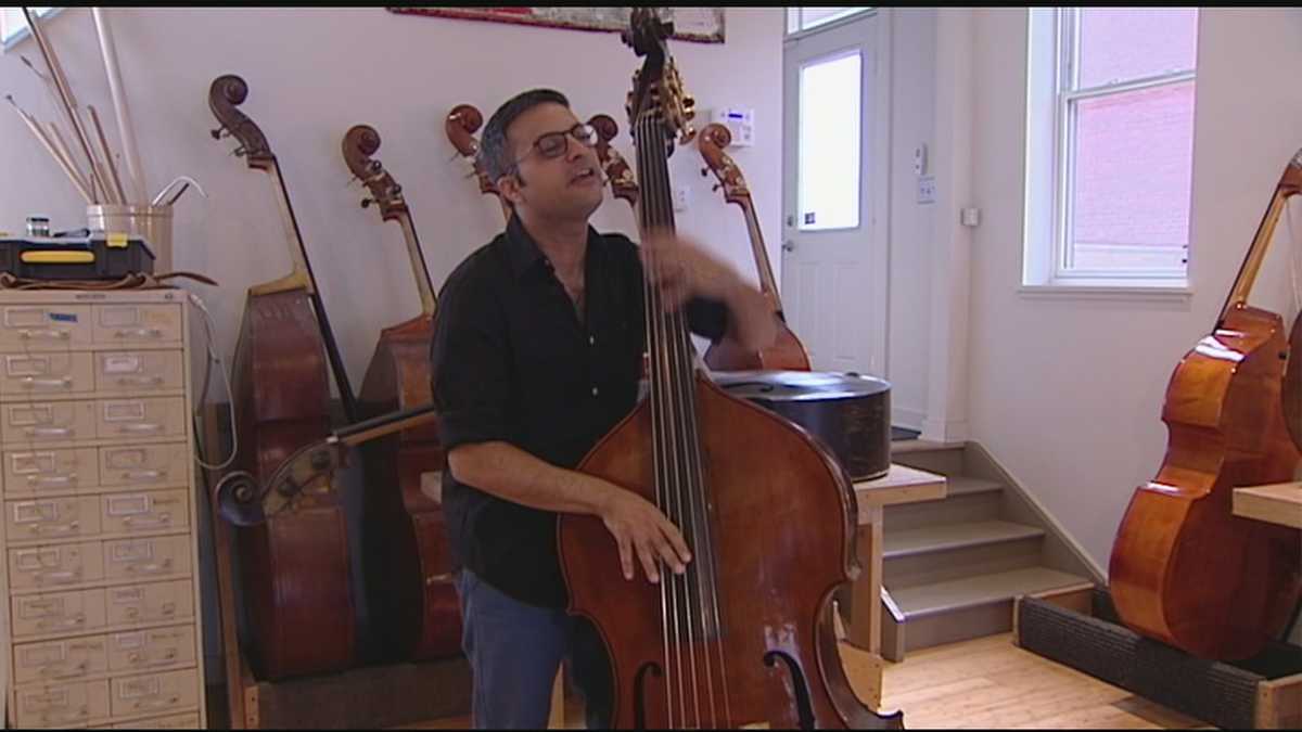 Local bass maker creates unique instrument for international virtuoso