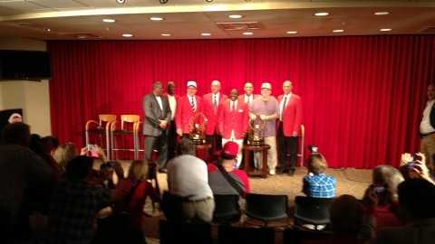 Images: Joe Morgan statue unveiled