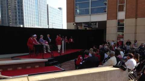 Images: Joe Morgan statue unveiled