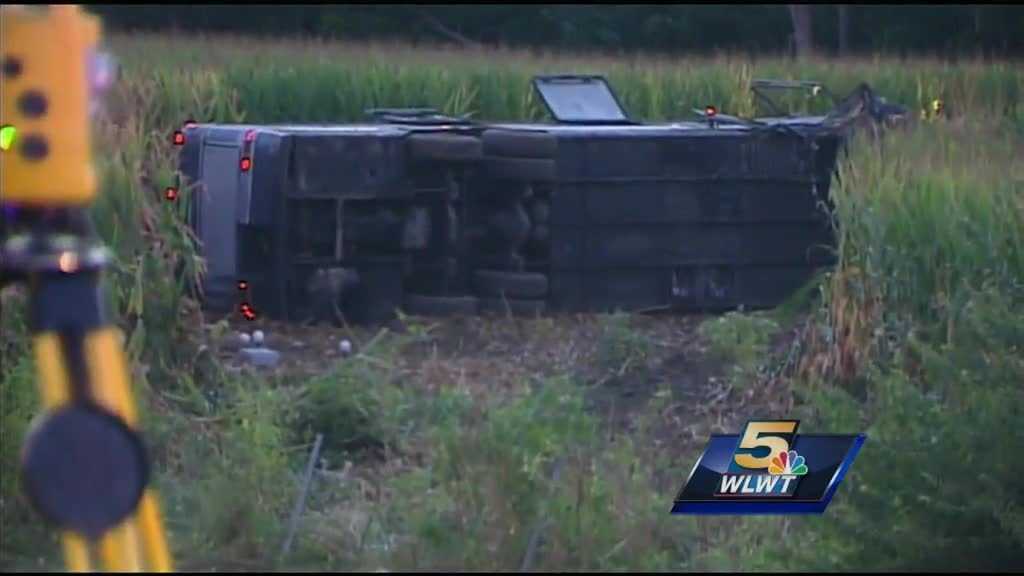 Images: Dozens injured in Greyhound bus crash