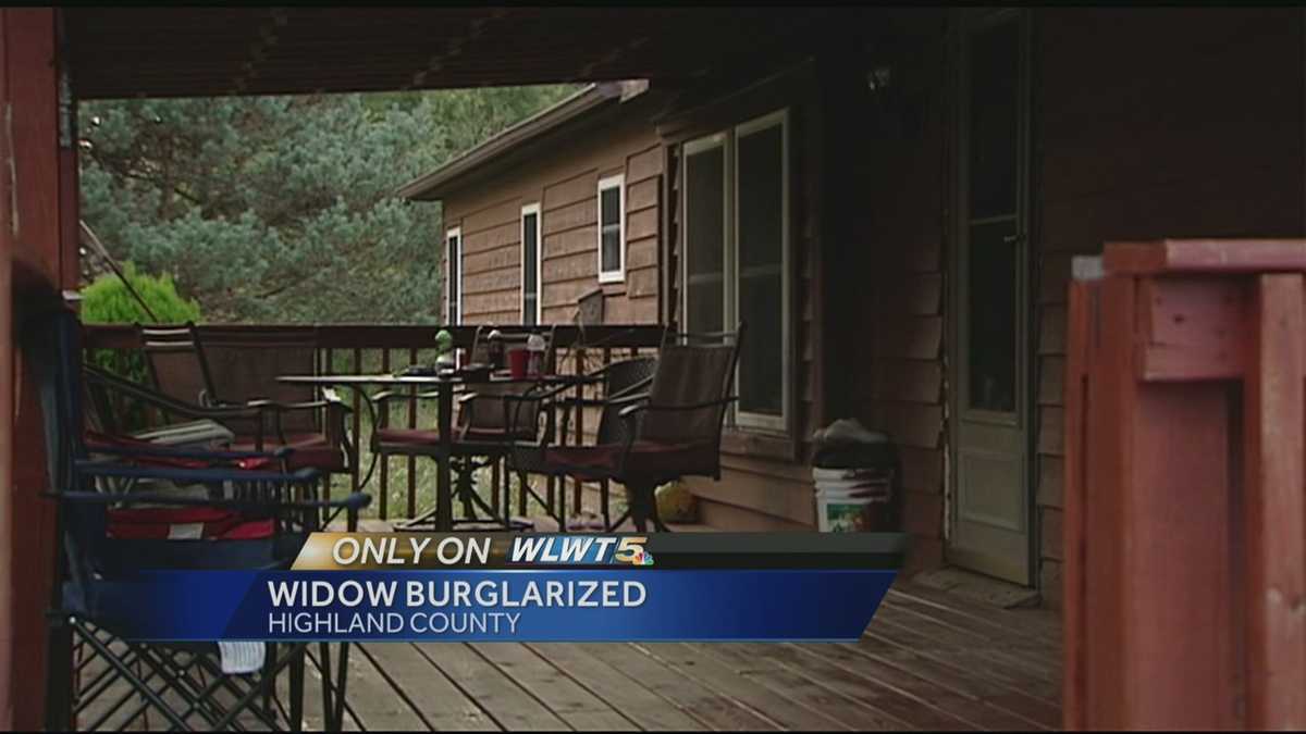 Home ransacked while woman identifies husband's body