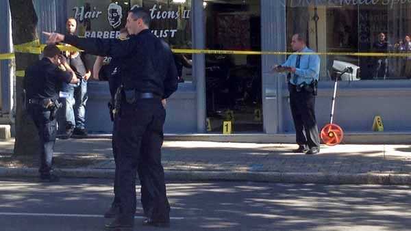 Photos: Northside barber shop shooting