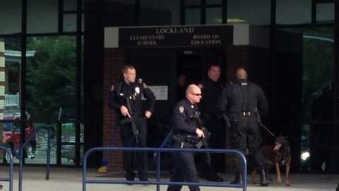 Images: Lockland Elem. lockdown