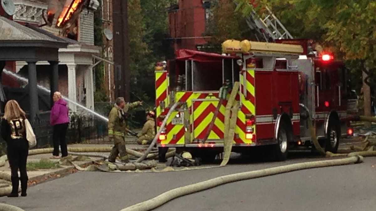 Photos: Covington homes catch fire