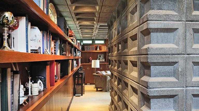 Tour the unique Frank Lloyd Wright Gerald B. Tonkens House