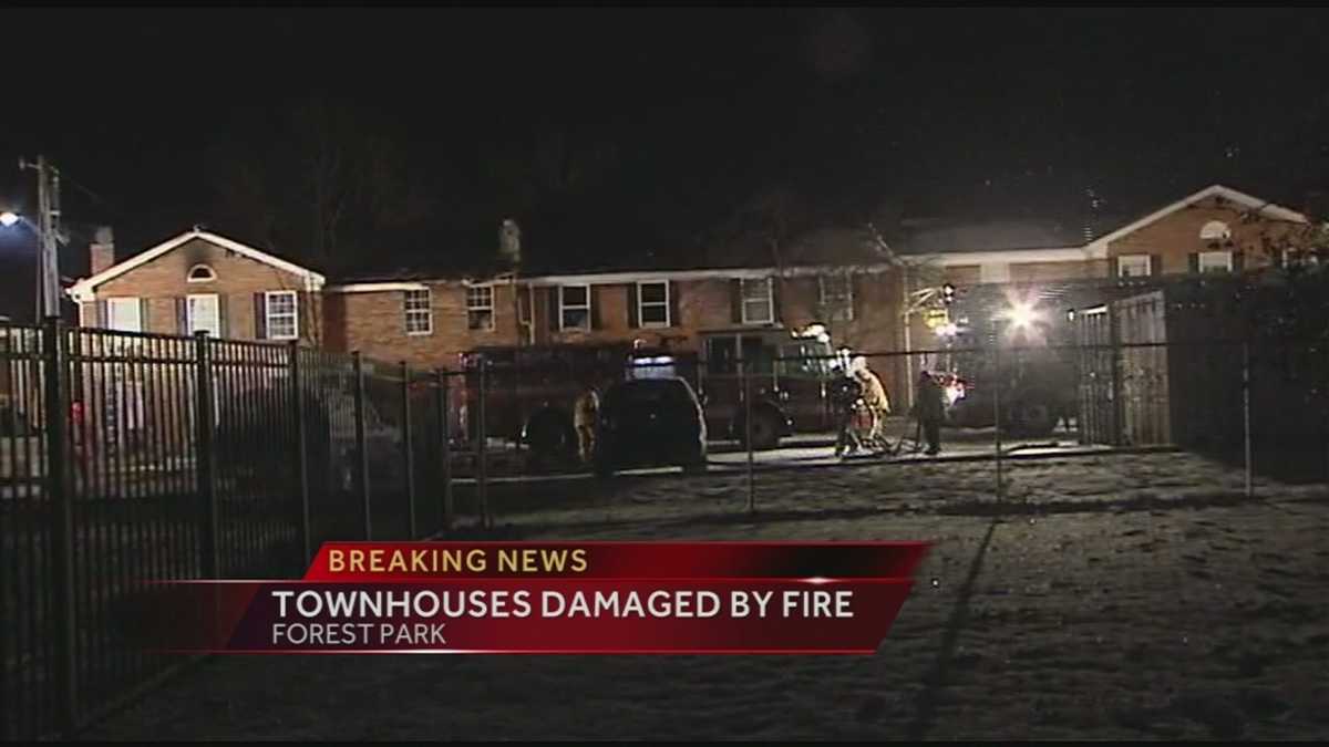 Dozen departments help fight Forest Park fire