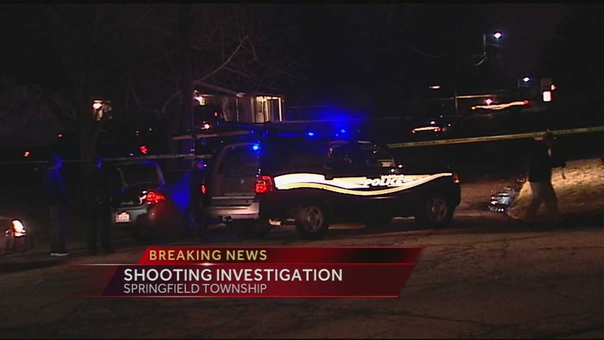 Police investigate shooting in Springfield Township
