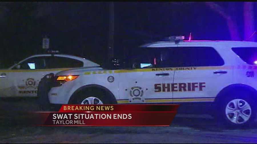 SWAT standoff in Northern Kentucky ends peacefully