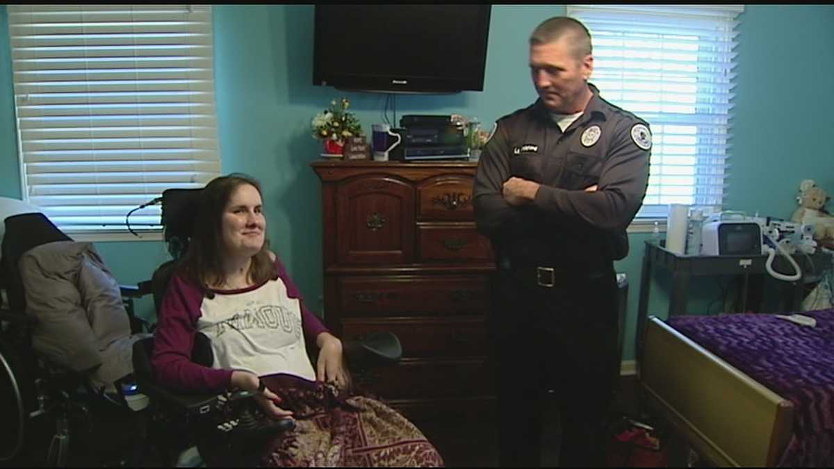 Paralyzed shooting victim reunited with first officer on scene
