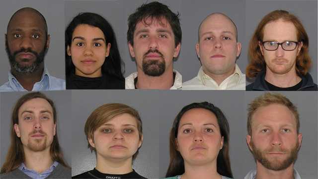 9 Greenpeace protesters arrested after banners hung from P&G towers