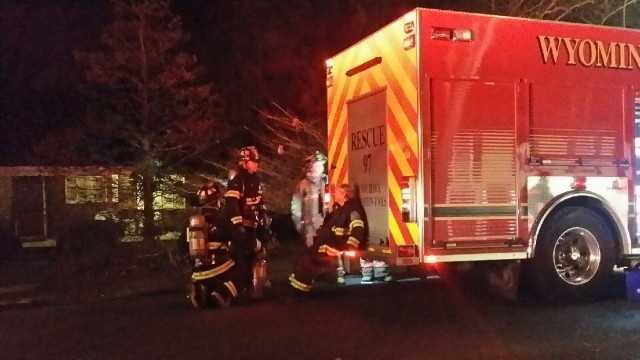 Images: Wyoming house fire