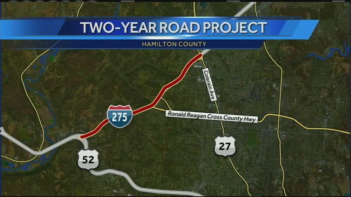 Massive construction project, lane closures begin on I-275