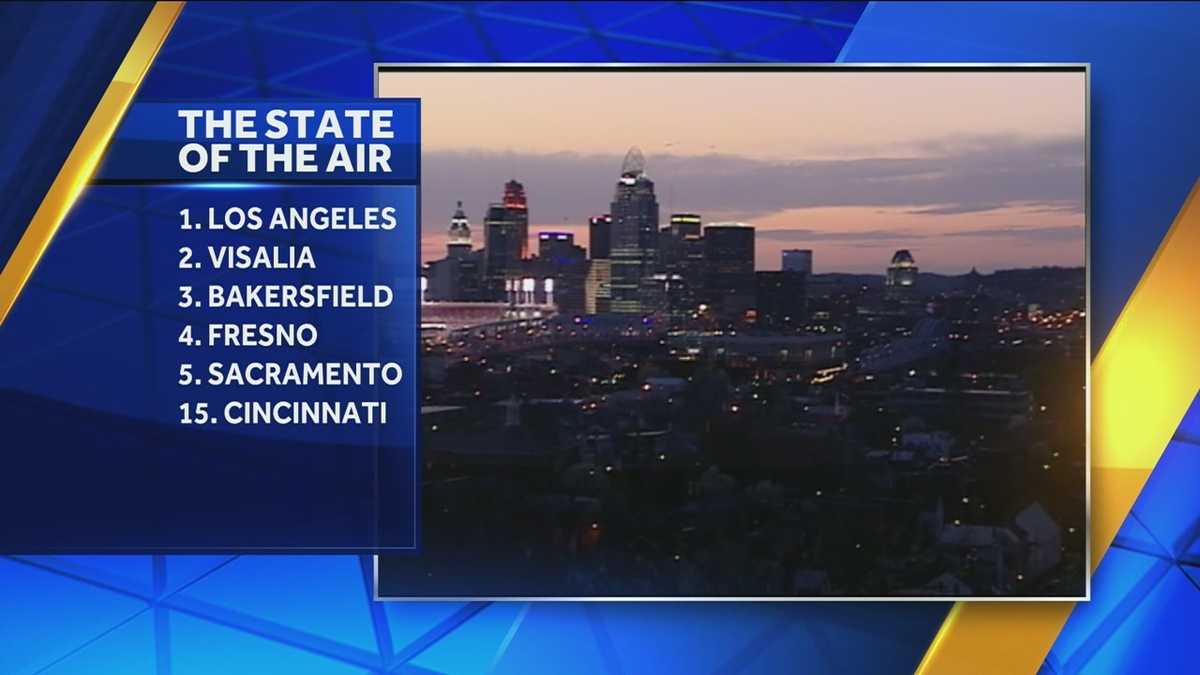 Cincinnati has 15th most polluted air, according to report