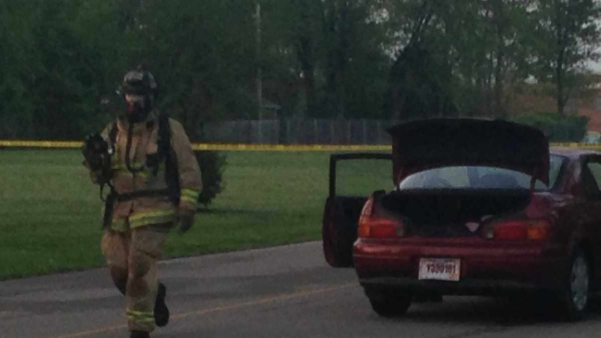 Images: Rolling meth lab discovered