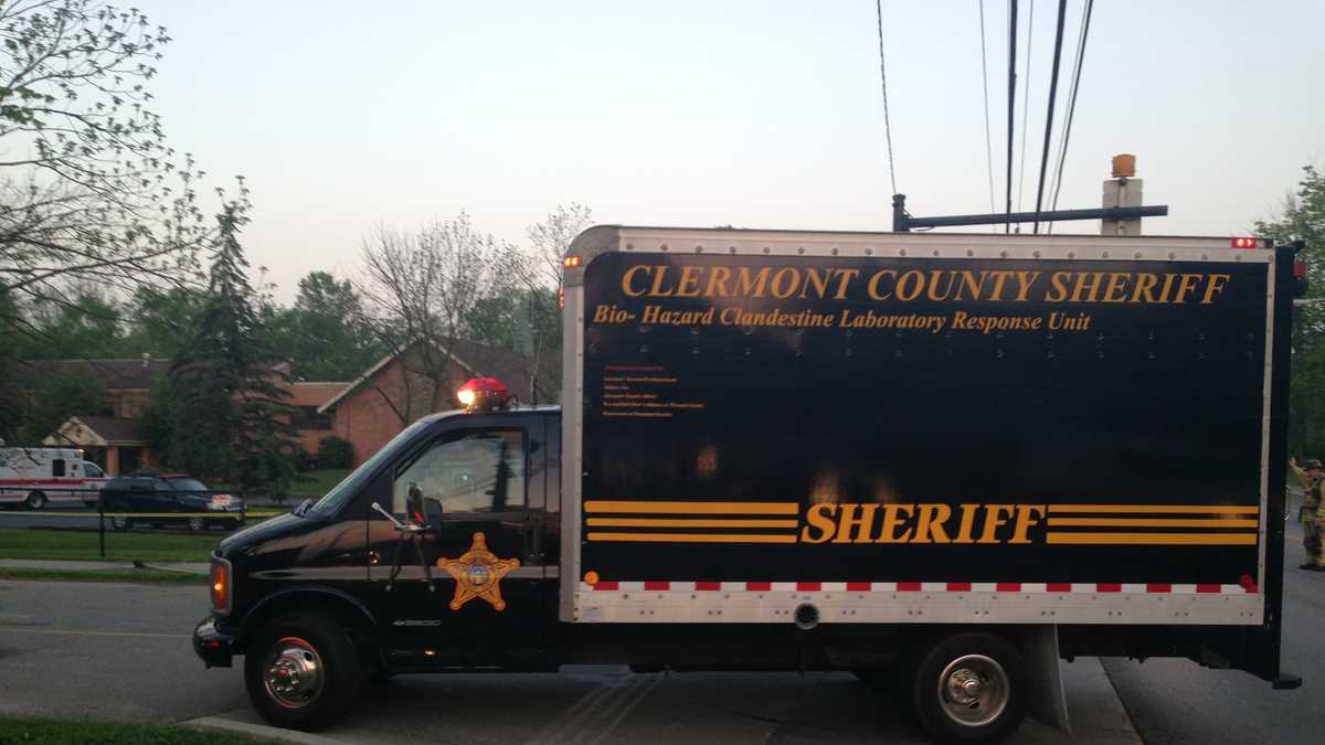 Images: Rolling meth lab discovered