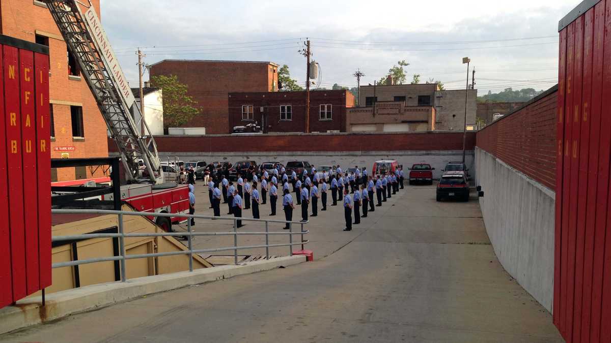 Photos: New Cincinnati FD recruit class begins