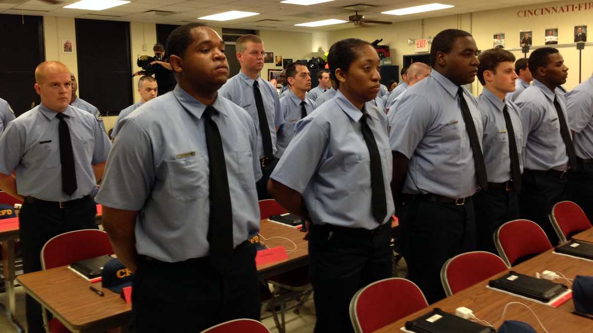 Photos: New Cincinnati FD recruit class begins