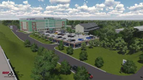 Images: Renderings of new TriHealth building