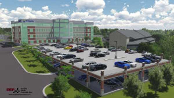 Images: Renderings of new TriHealth building