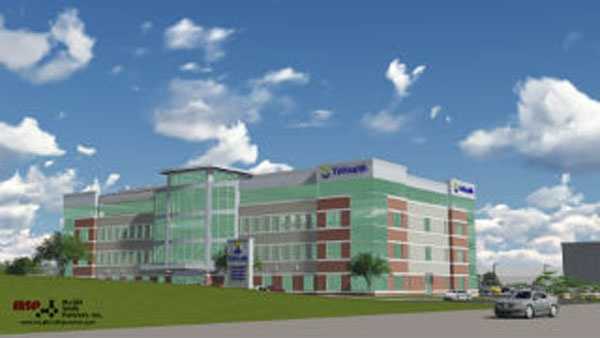 Images: Renderings of new TriHealth building