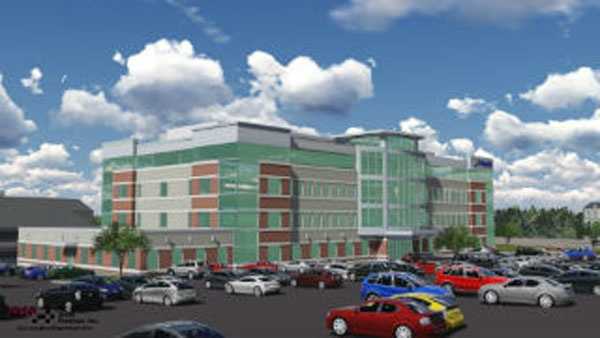 Images: Renderings of new TriHealth building