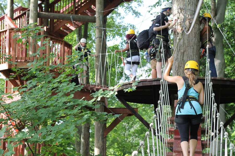YMCA Camp Kern celebrates zipline's 5 years