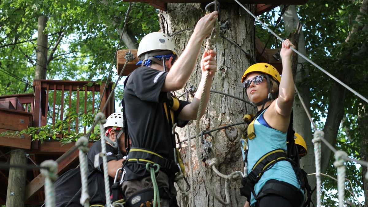 YMCA Camp Kern celebrates zipline's 5 years