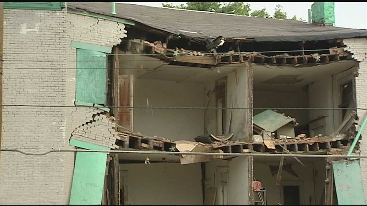 City will have to bring down building after partial collapse