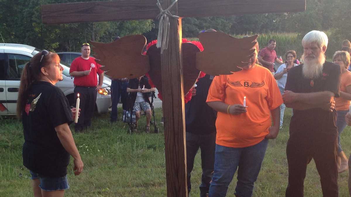 Photos: Brittany Stykes slaying anniversary vigil