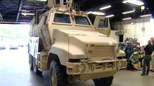 Photos: Hamilton Co.'s new SWAT carrier