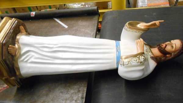 CBP Cincinnati seizes drugs hidden in Jesus statue at DHL facility