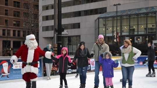 U.S. Bank Ice rink at Fountain Square opens Friday