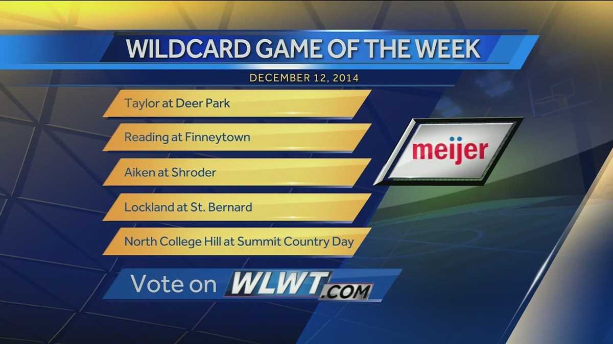 Vote for the Meijer Wildcard Game of the Week for Dec. 12