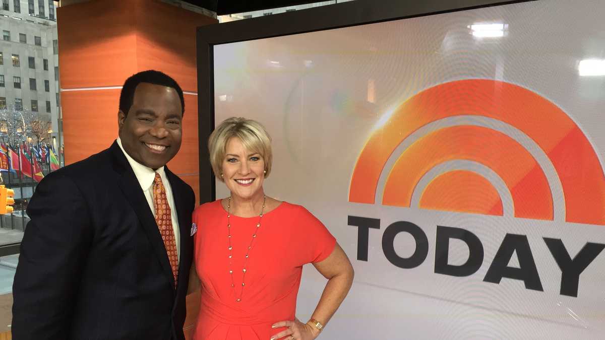 Photos: Mark and Lisa visit the Today Show