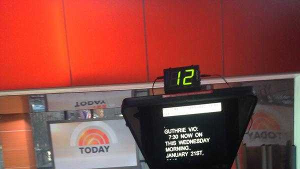 Photos: Mark and Lisa visit the Today Show