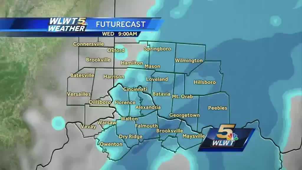 Timeline: Wednesday snow