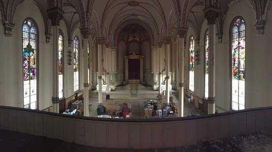 Images: Inside the old St. George Church