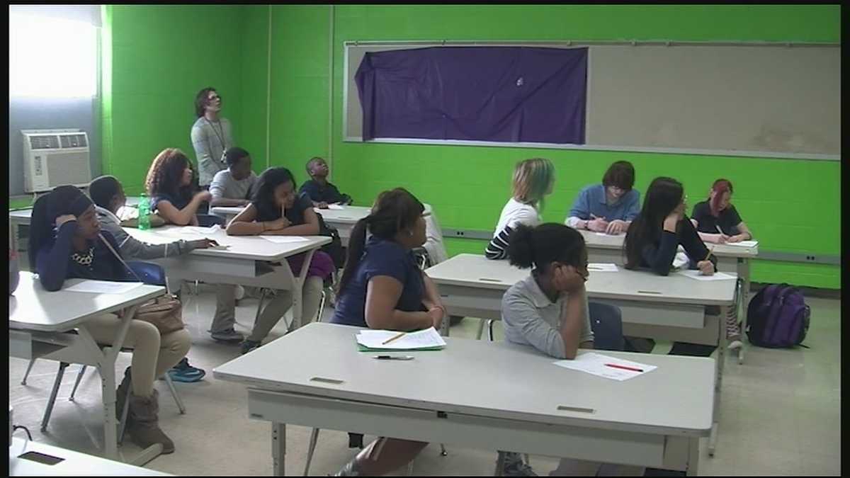 Riverview East Academy holds class at satellite location due to flooding