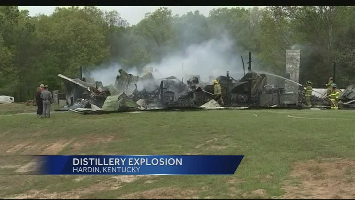 2 hurt in distillery fire in western Kentucky
