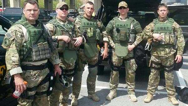 Butler Co. SWAT members returning home from Baltimore