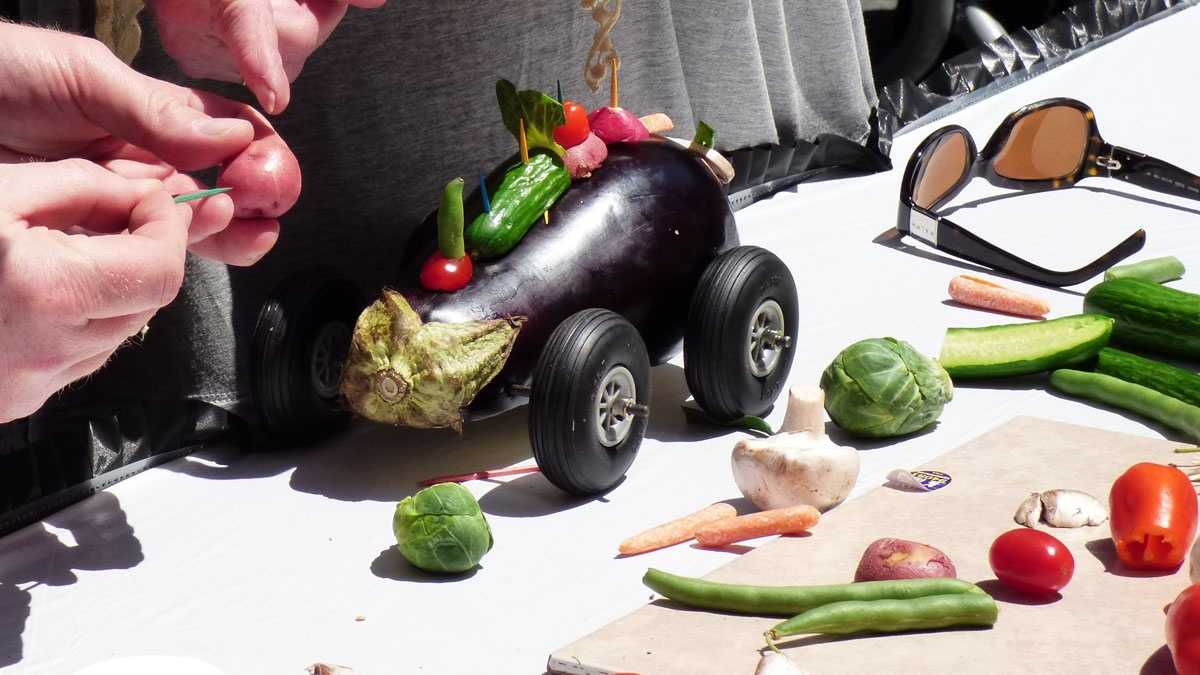 Photos: Fountain Square Veggie Race