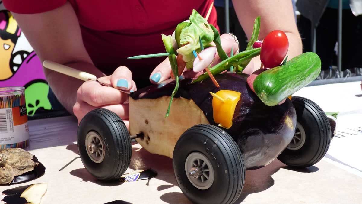 Photos: Fountain Square Veggie Race