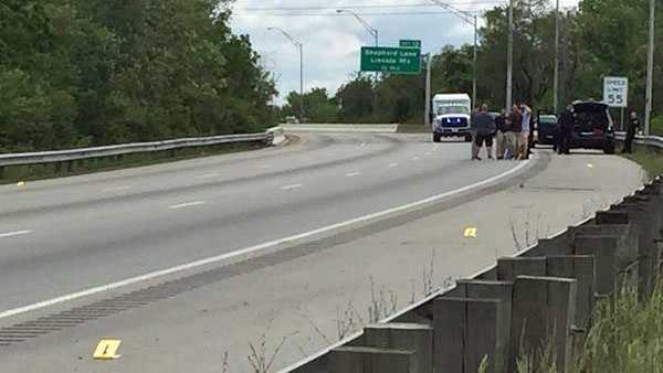 Photos: Shooting at I-75 Lockland split