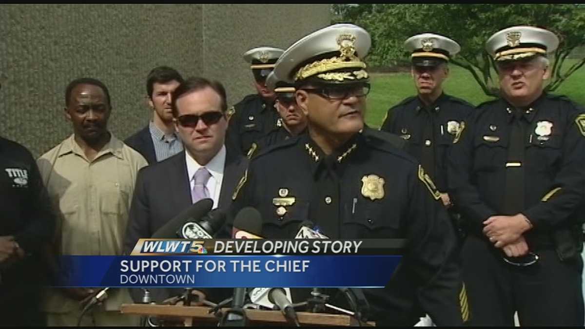 Mayor Cranley expresses support for Cincinnati's top cop