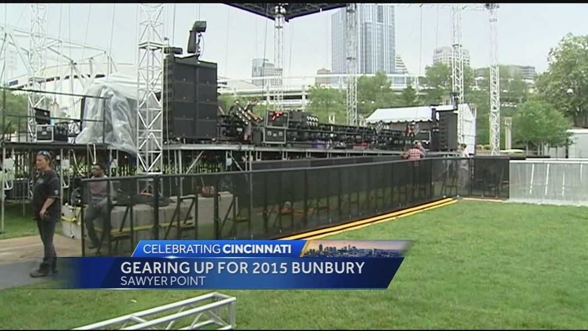 Preparations underway at Sawyer Point for Bunbury Music Festival