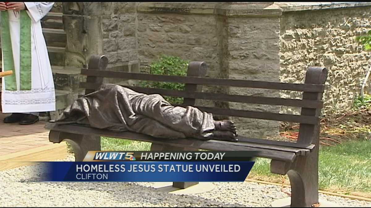 Statue causing controversy in others cities now on display in Cincinnati