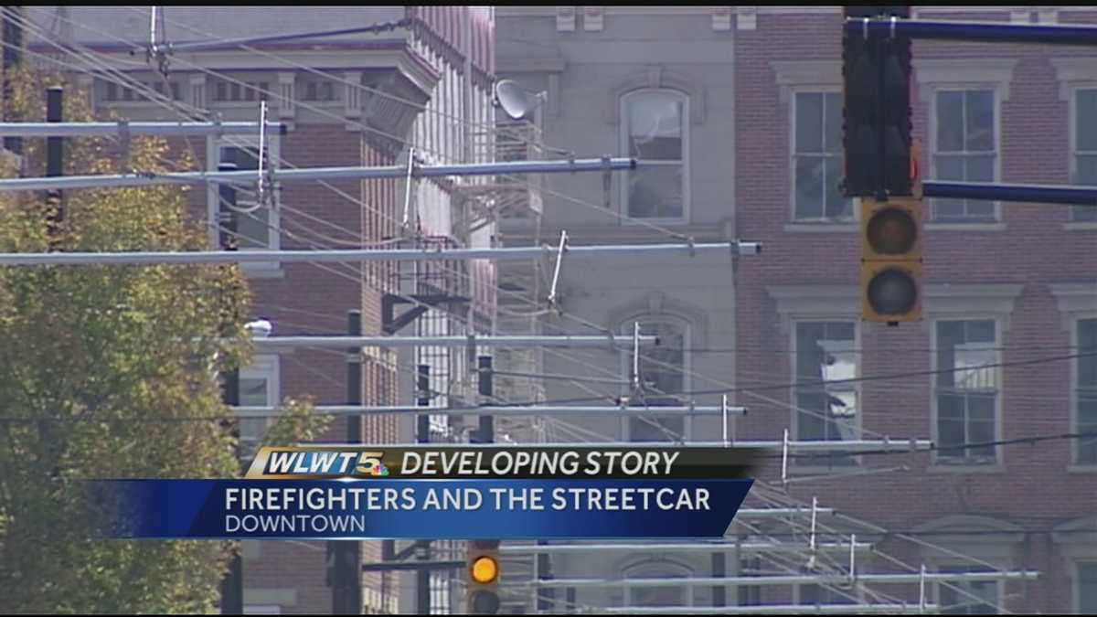Firefighters face obstacle with new overhead streetcar wire system