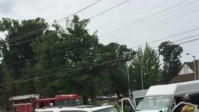 Photos: Cheviot ambulance crash